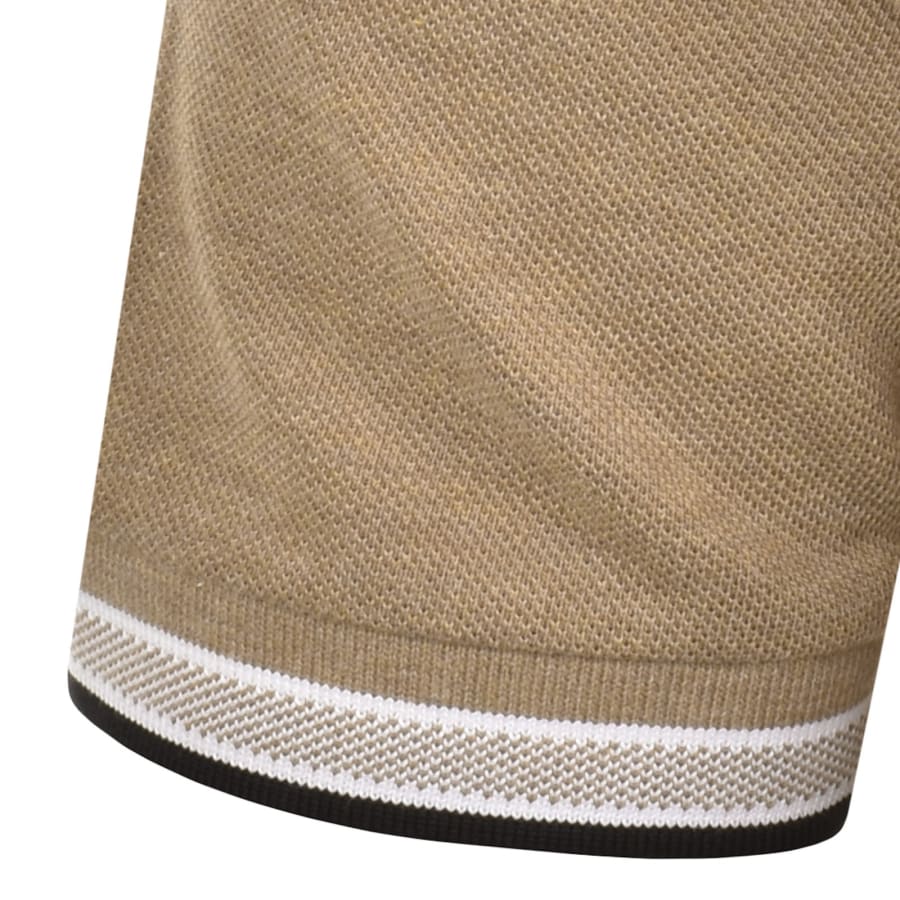 BOSS Paddy Polo T Shirt Medium Beige | Mainline Menswear